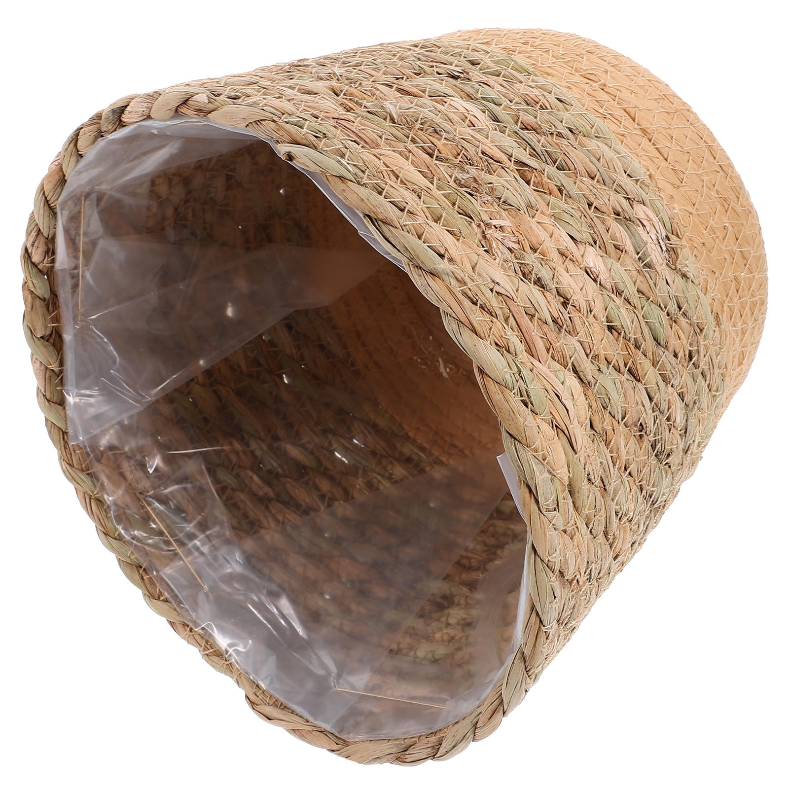 MLINS Straw Flower Pot Outdoors Floral Wall Basket Decor Farmhouse ...