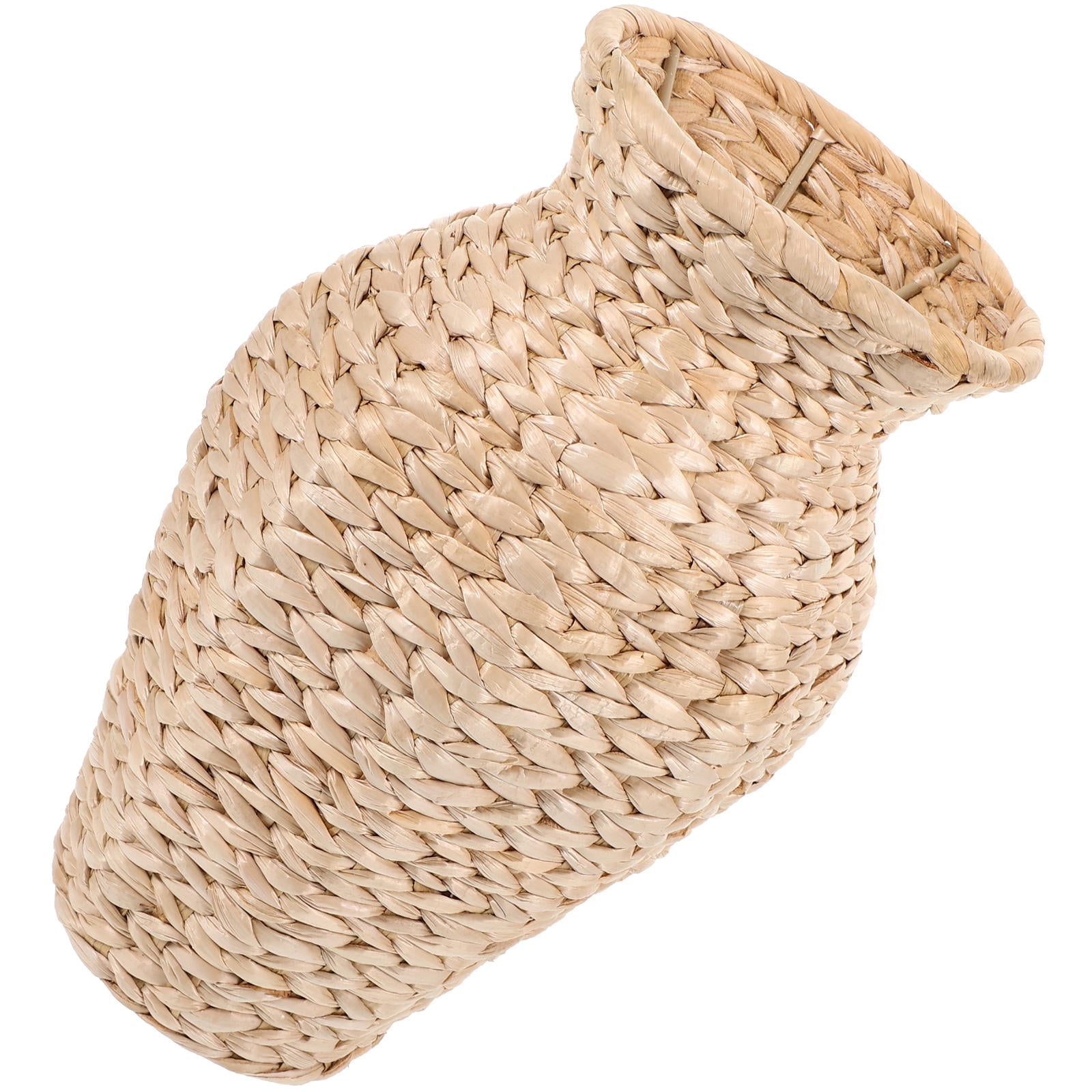 MLINS Straw Vase Wicker Vases for Flowers Seaweed Weave Basket Seagrass ...