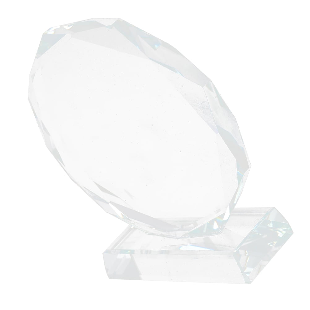 MLINS Sublimation Blanks Crystal Award Trophy Photo Frame For ...