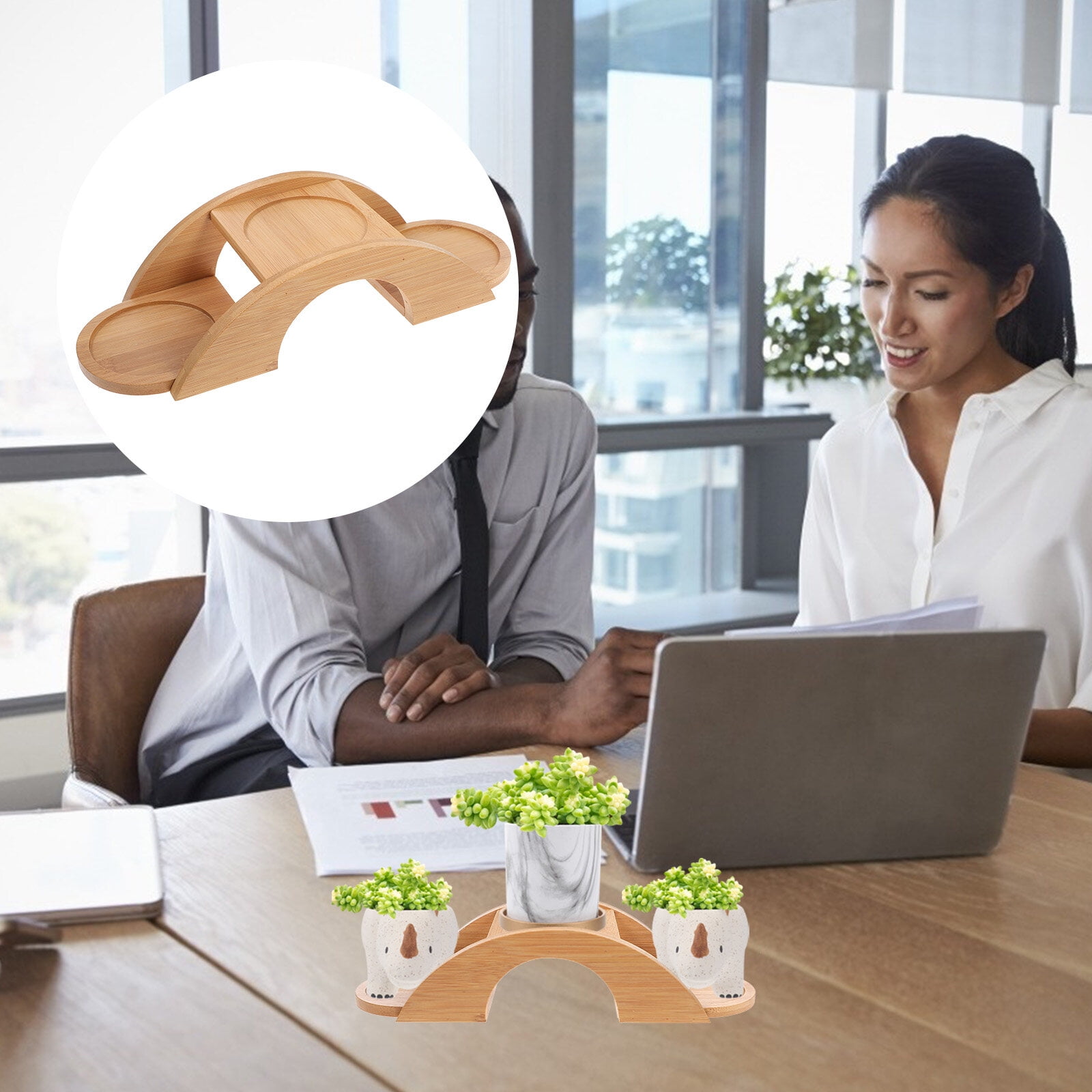 MLINS Succulent Pot Planting Rack Practical Flower Stand Lightweight Office - Walmart.com