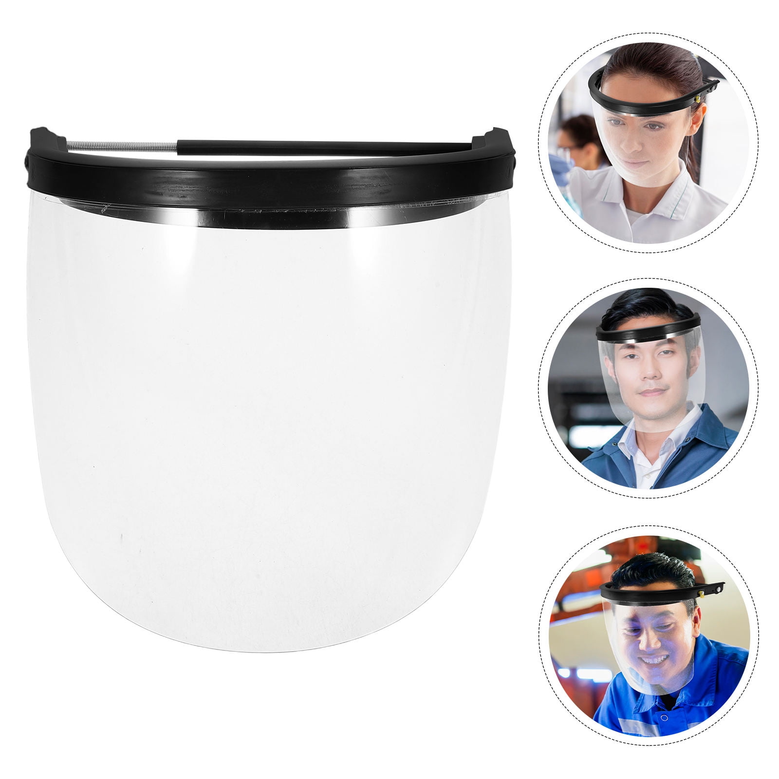 MLINS Super Protective Faces Shield Anti Fog Mask Adult Shield Plastic ...