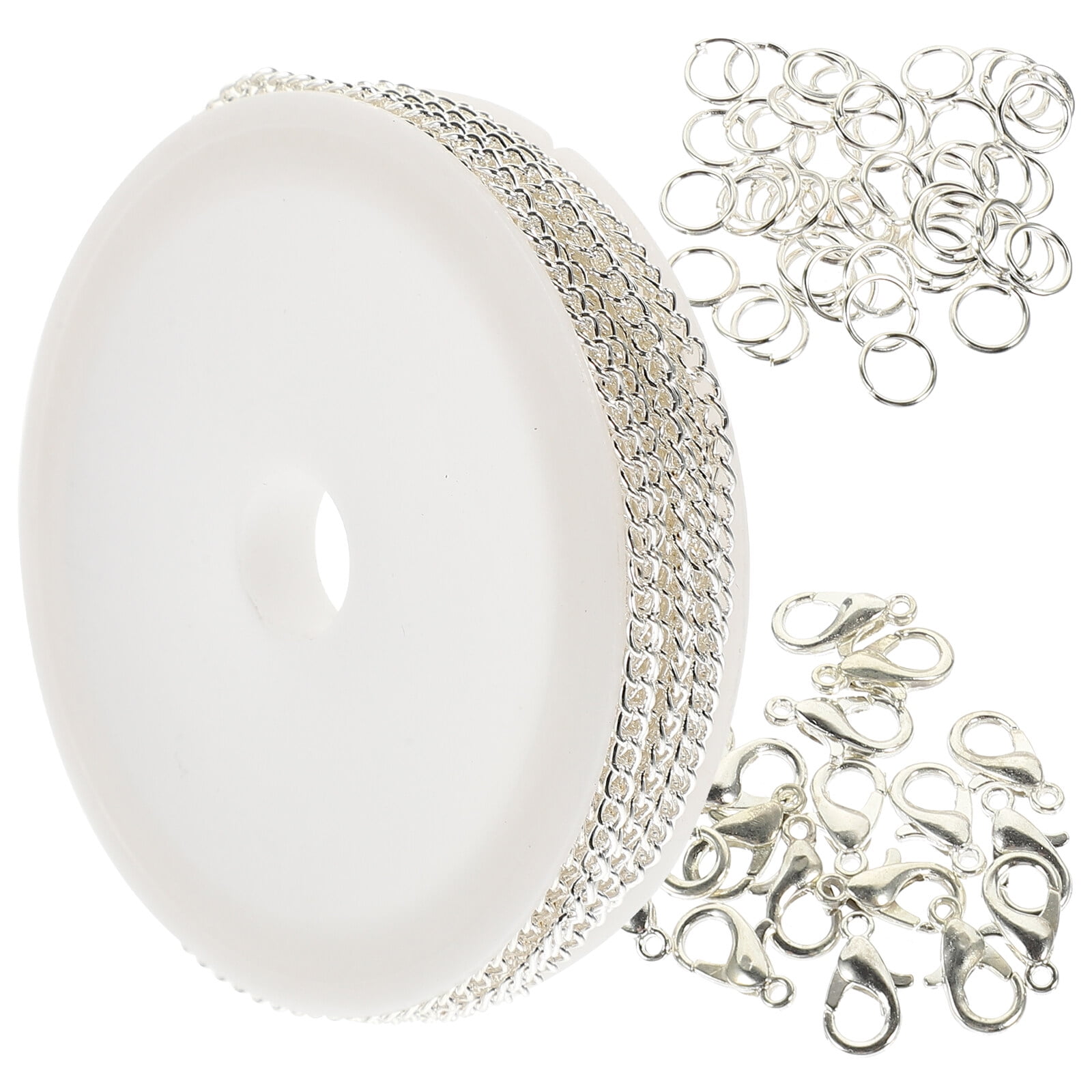 MLINS Sweater Chain DIY Jewelry Making Accessory Rings Double Chains ...