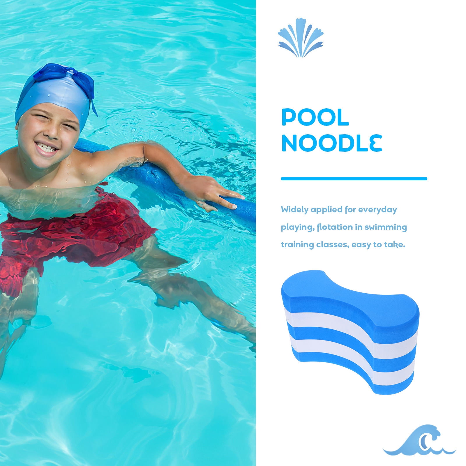 MLINS Swim Pull Buoy For Pool Exercise Buoyancy Kickboard For Kids And ...