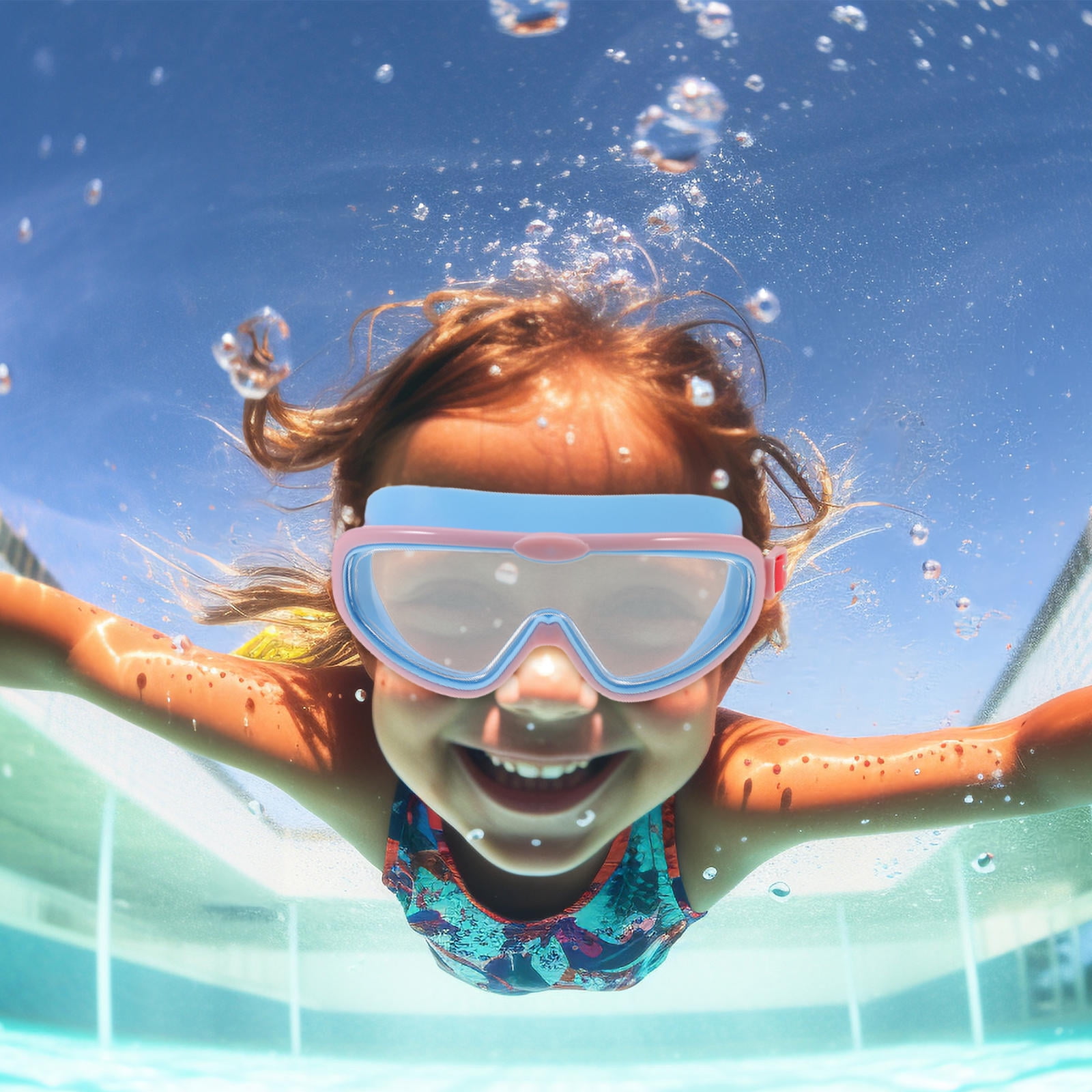 MLINS Swimming Goggle for Children Swim Eye Protector Swimming Eyewear ...