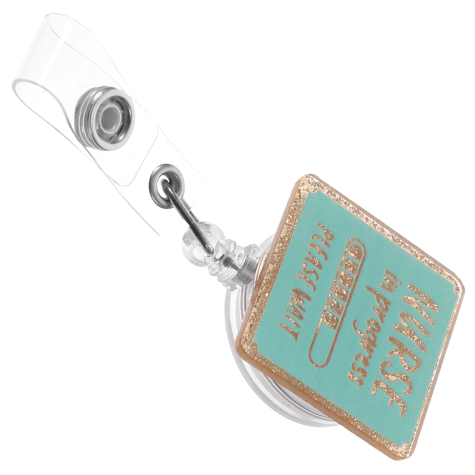 MLINS Swivel Alligator Clip Retractable Disabled Badge Holder for Car ...