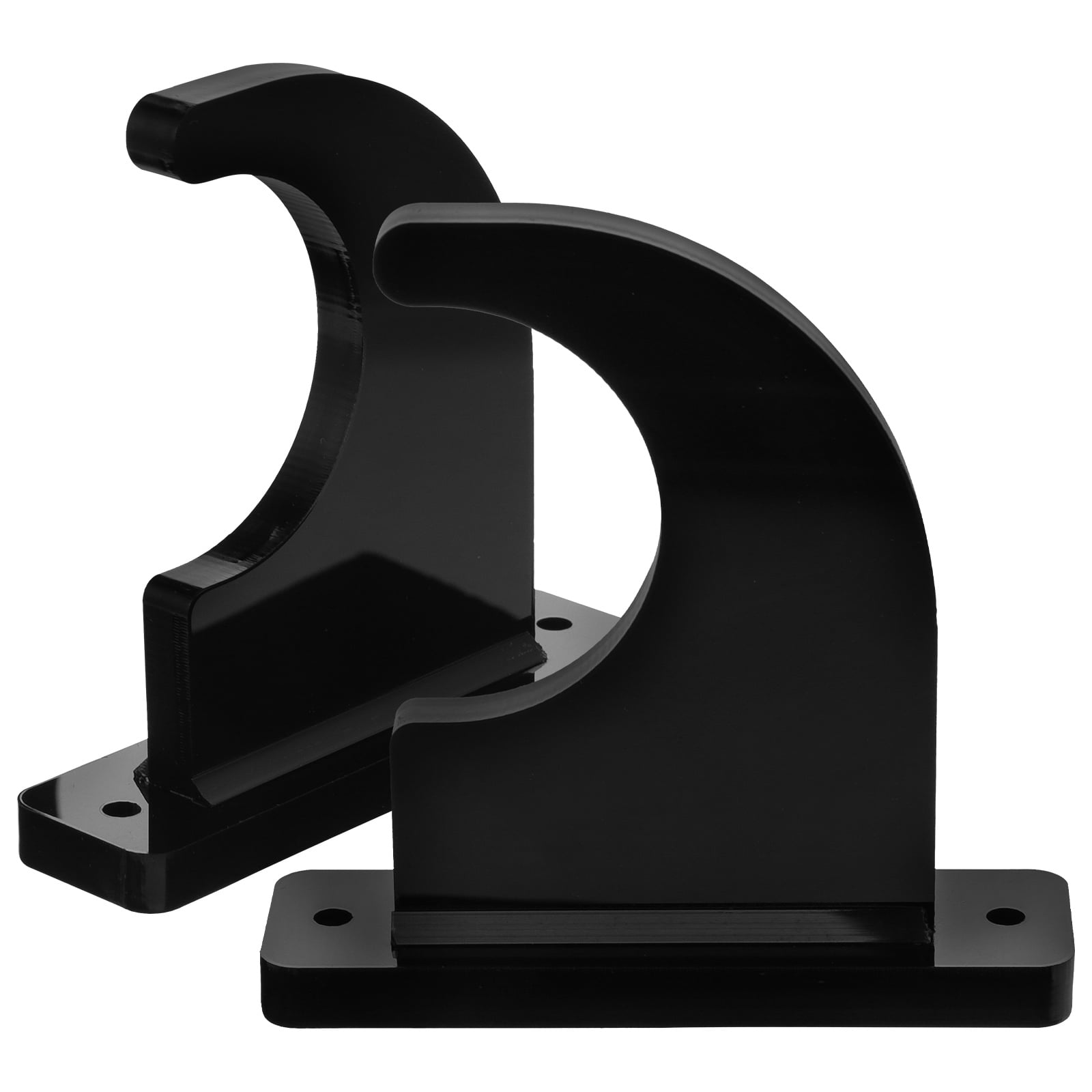MLINS Sword Display Hanger Wall Mount Acrylic Black Unique Design for ...