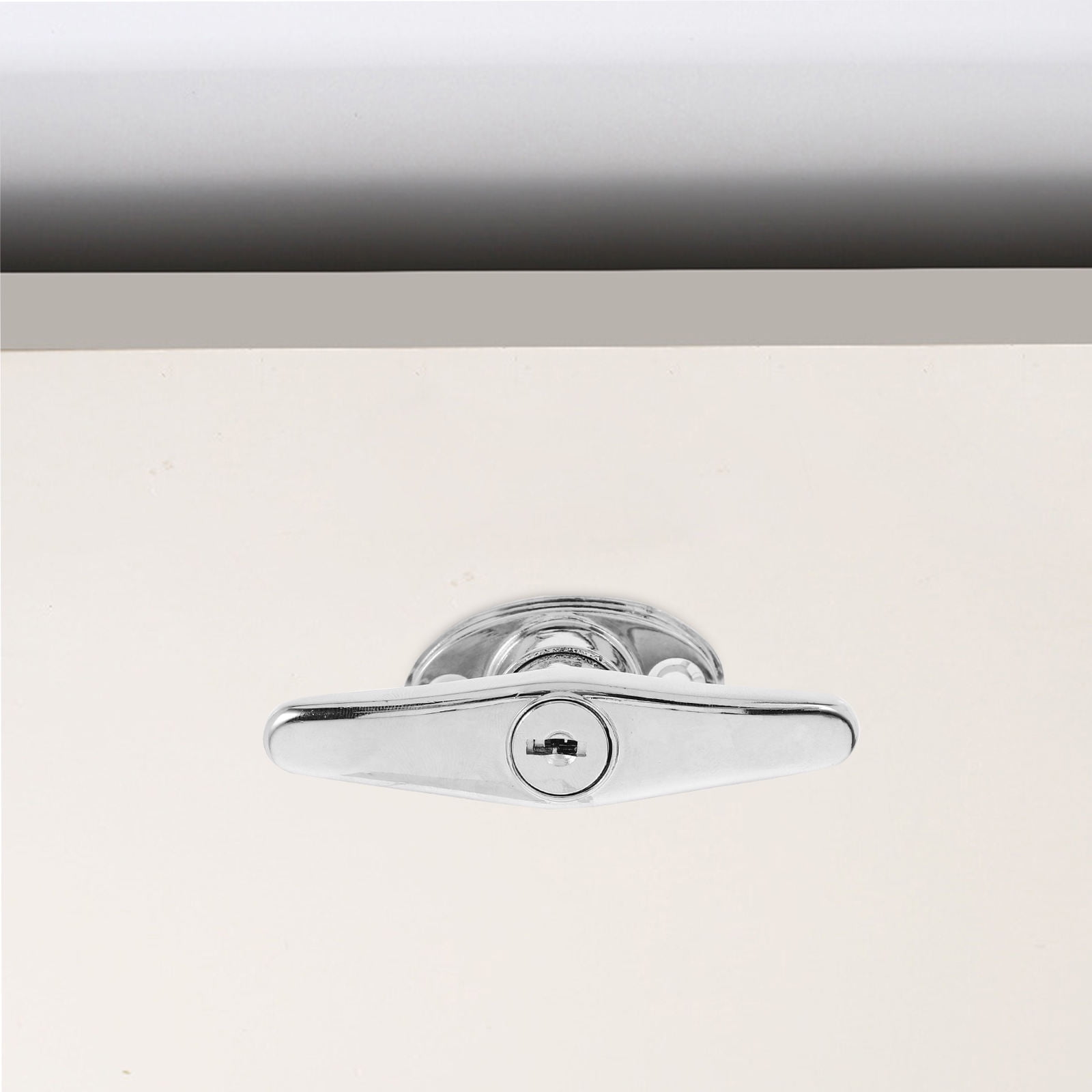 MLINS T Shaped Zinc Alloy Handle Lock with Keys for Barn Doors ...