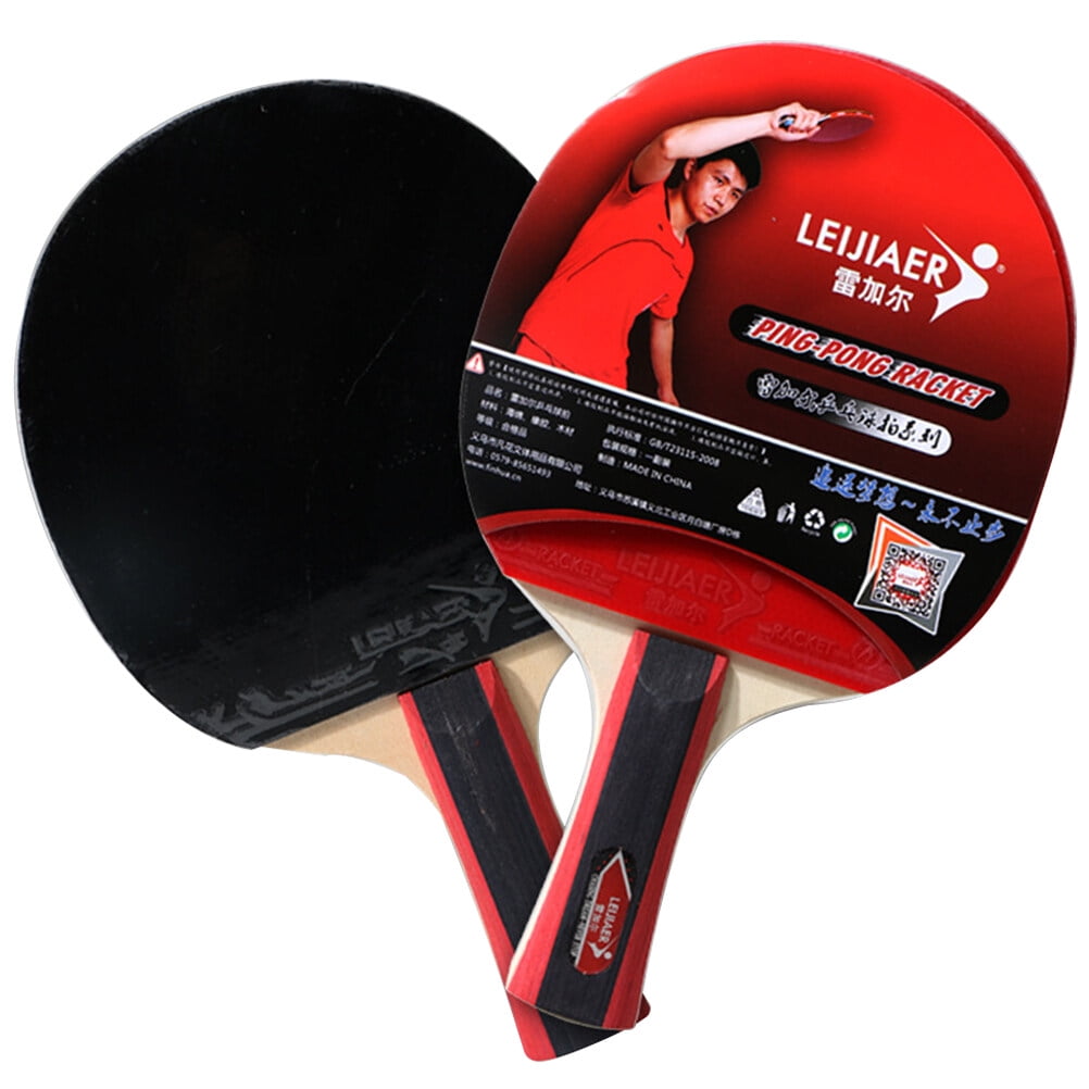 MLINS Table Tennis Rackets Set Pong Paddle Anti-slip Grip Pong Racket ...
