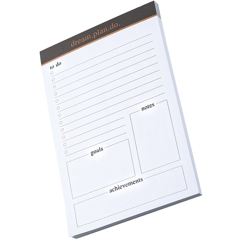 MLINS Tear Off planner Notepad for Home with Assorted Color Paper ...