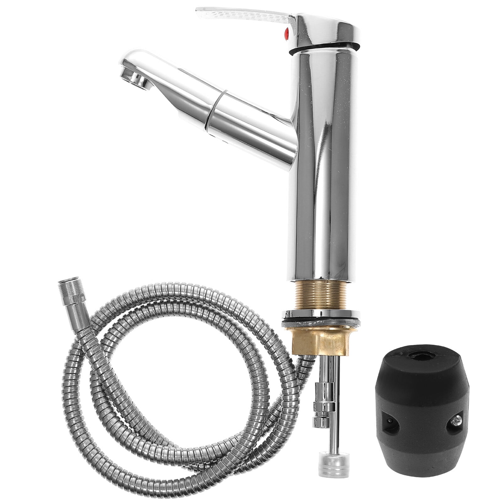 MLINS Telescopic Faucet Splash Utility Sprayer for Sink Taps Silver ...