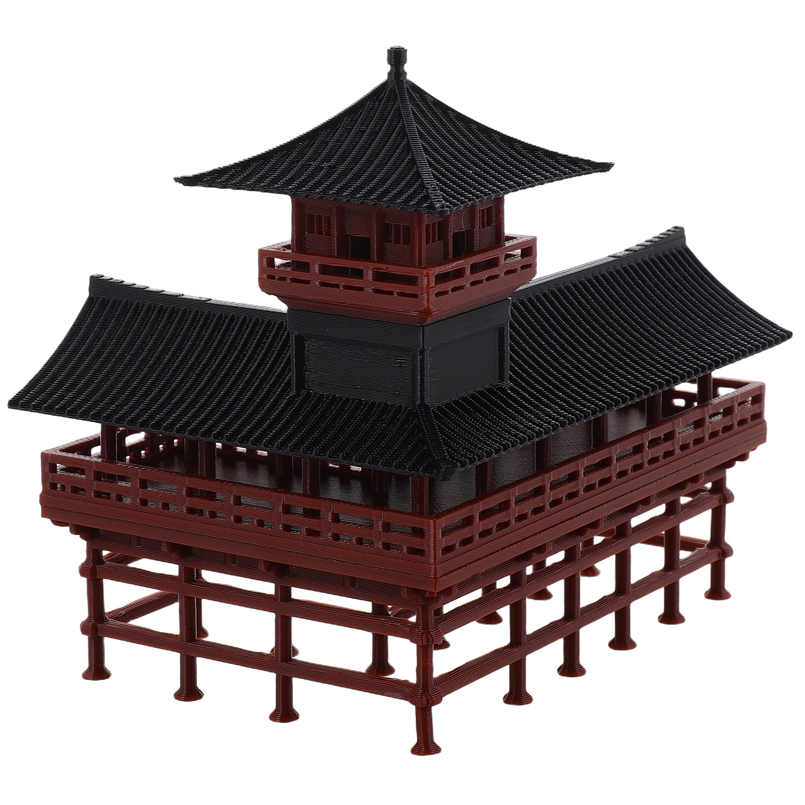 MLINS Telescopic Rod Isolation Pier Running Water Wheel Pavilion ...