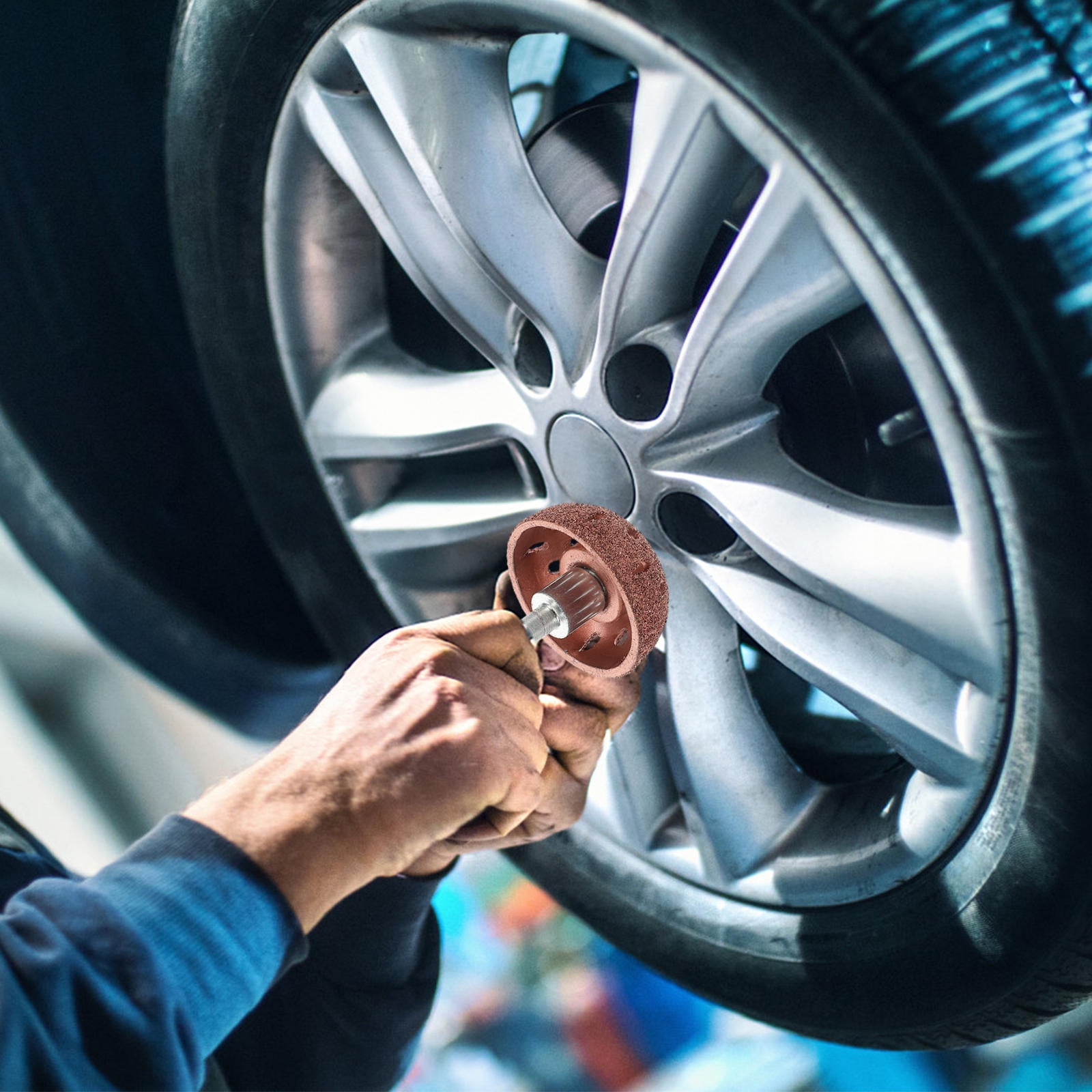 MLINS Tire Repair Rasp Grinding Machine Vehicle Tire Buffing Wheel For ...