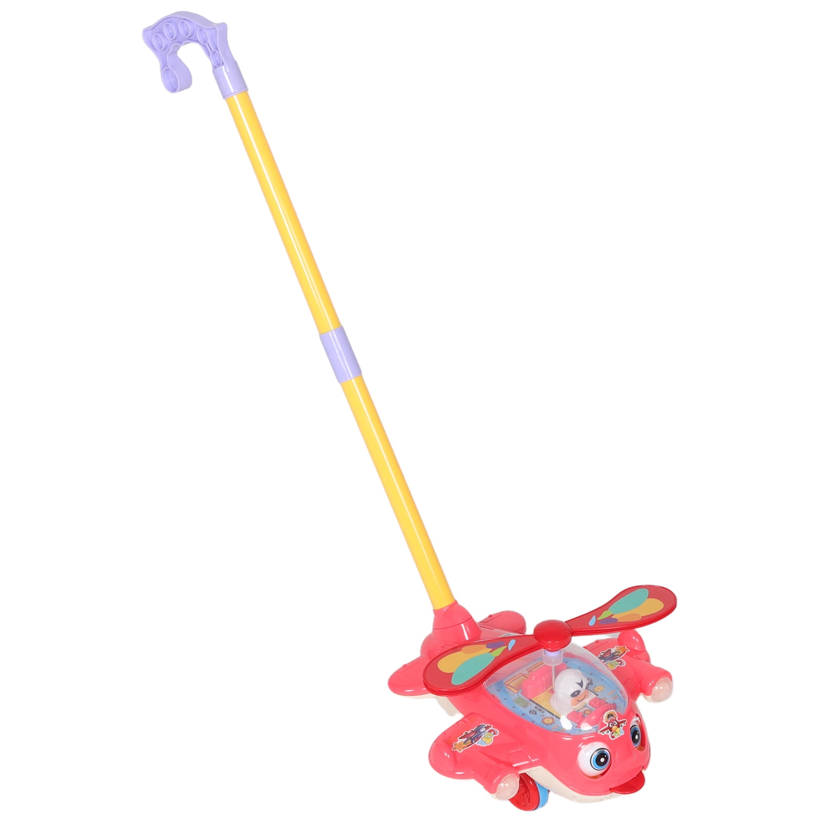 MLINS Toddler Push Toy With Whistle Baby Walking Toy Kids Shopping Cart ...