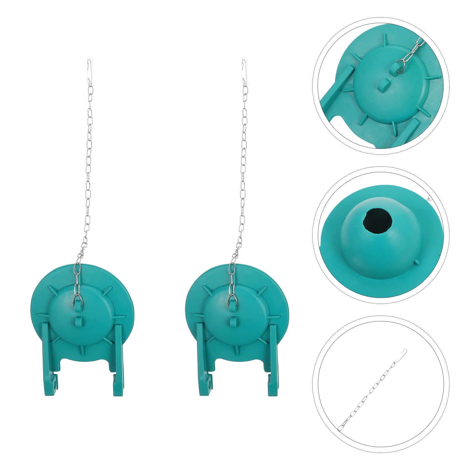 MLINS Toilet Flapper Valve with Chain for Home Bathroom Use Made of ...