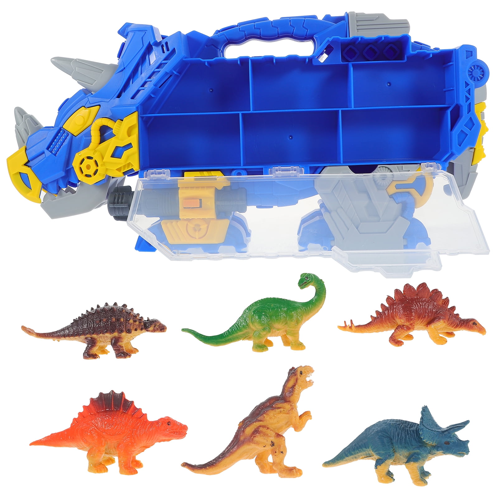 MLINS Toy Car Helium Balloon Kit Triceratops Combat Vehicle Parent ...