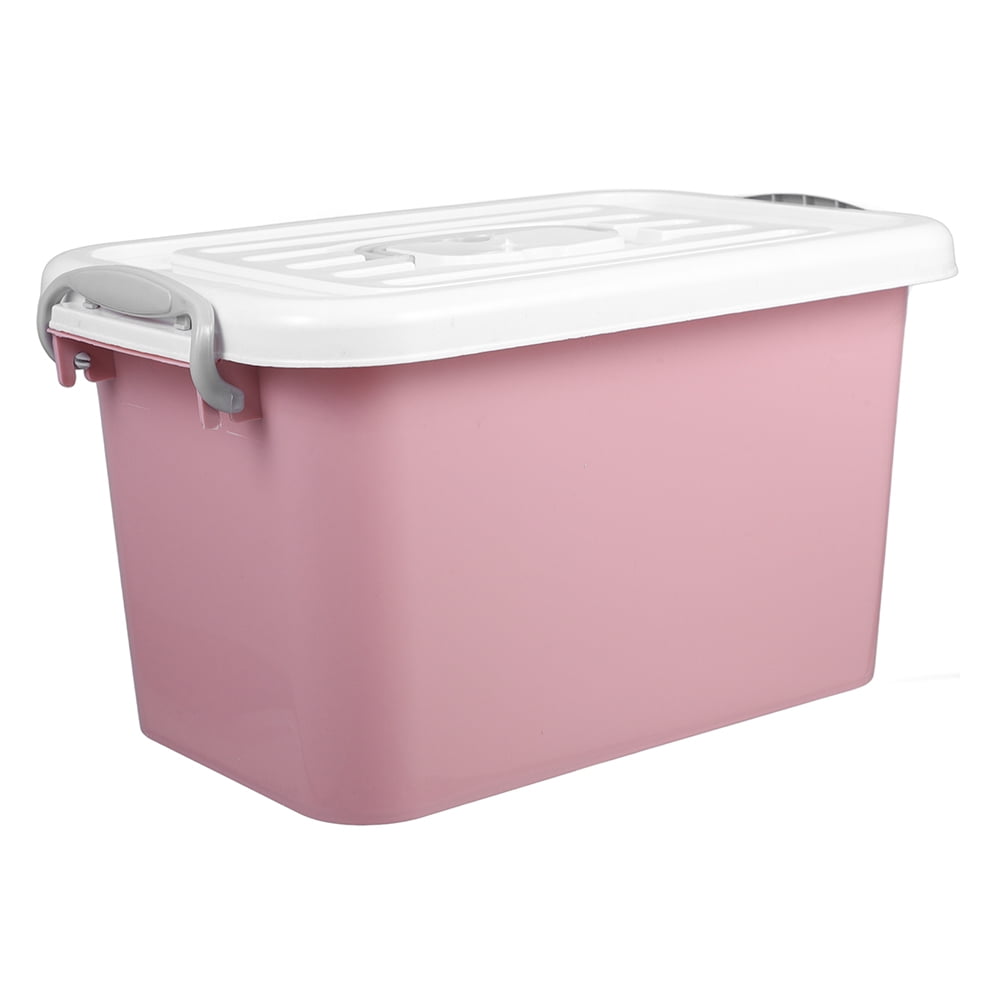 MLINS Toy Craft Storage Box With Lid For Home Large Plastic Storage Bin ...