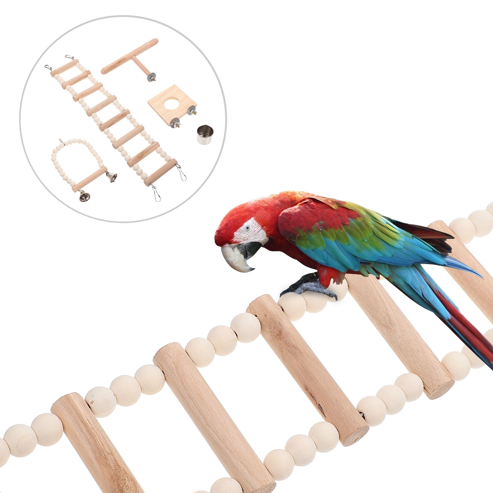 MLINS Toys Platform Parrot Combination DIY Hamster Pet Claw Force ...