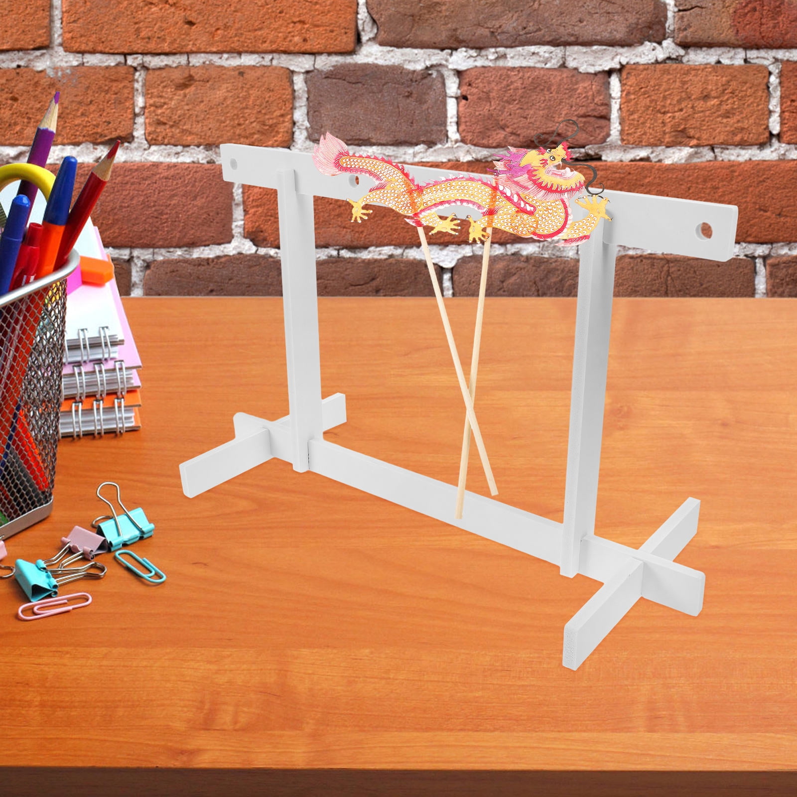 MLINS Traditional Shadow Puppet Stand for Kids Chinese Shadow Puppetry ...