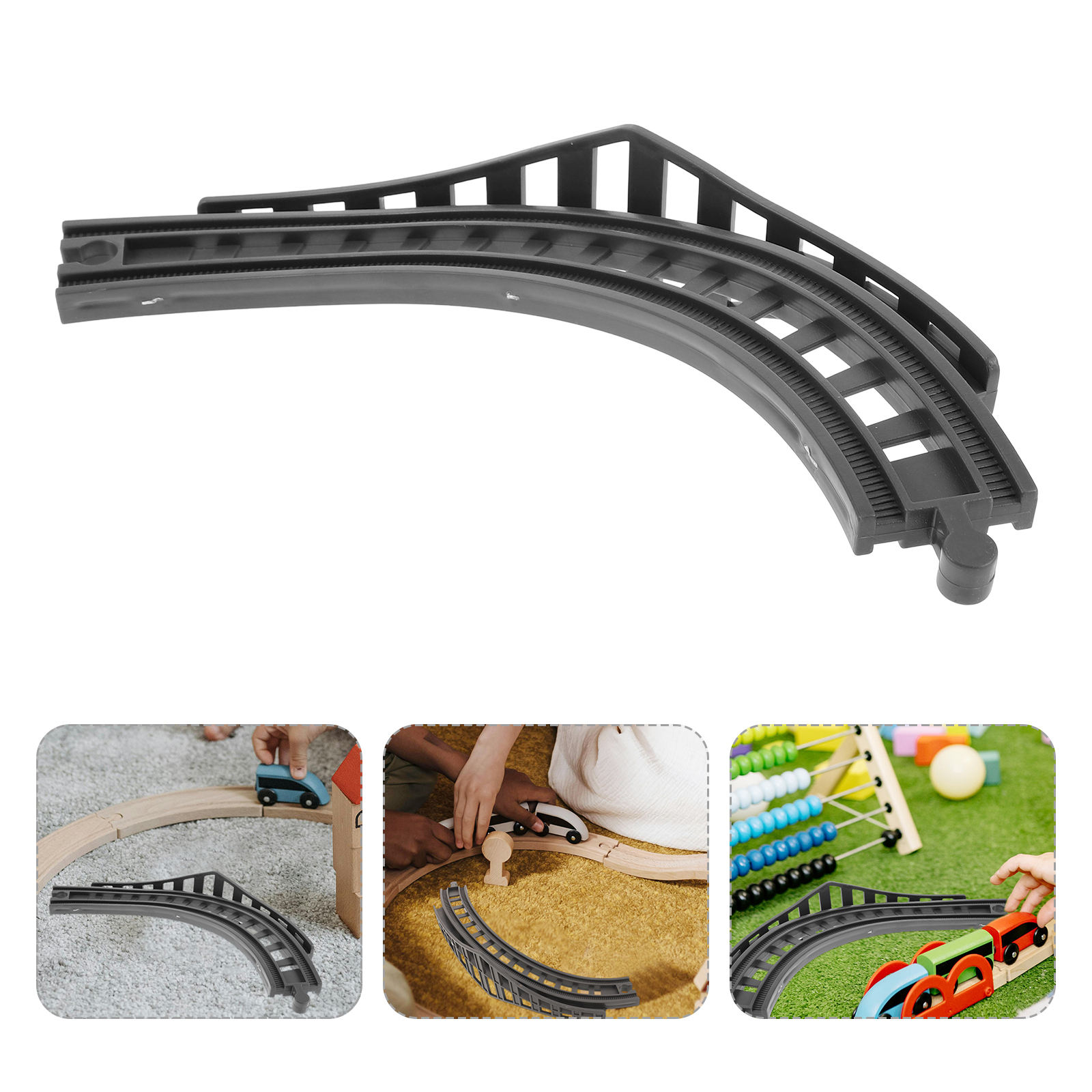 MLINS Train Track Expansion Curved Expansion Railroad Track Model Track ...