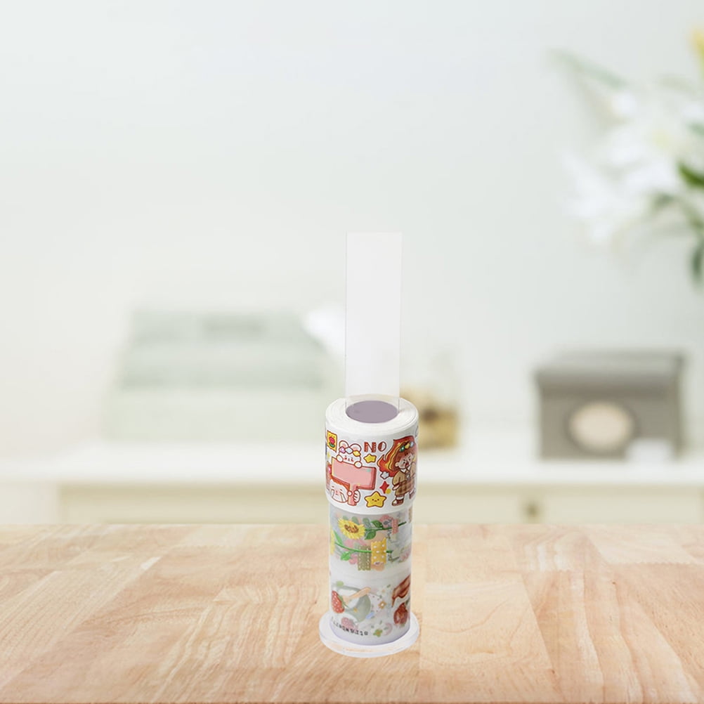 MLINS Transparent Acrylic Adhesive Tape Rack for Home Storage and ...