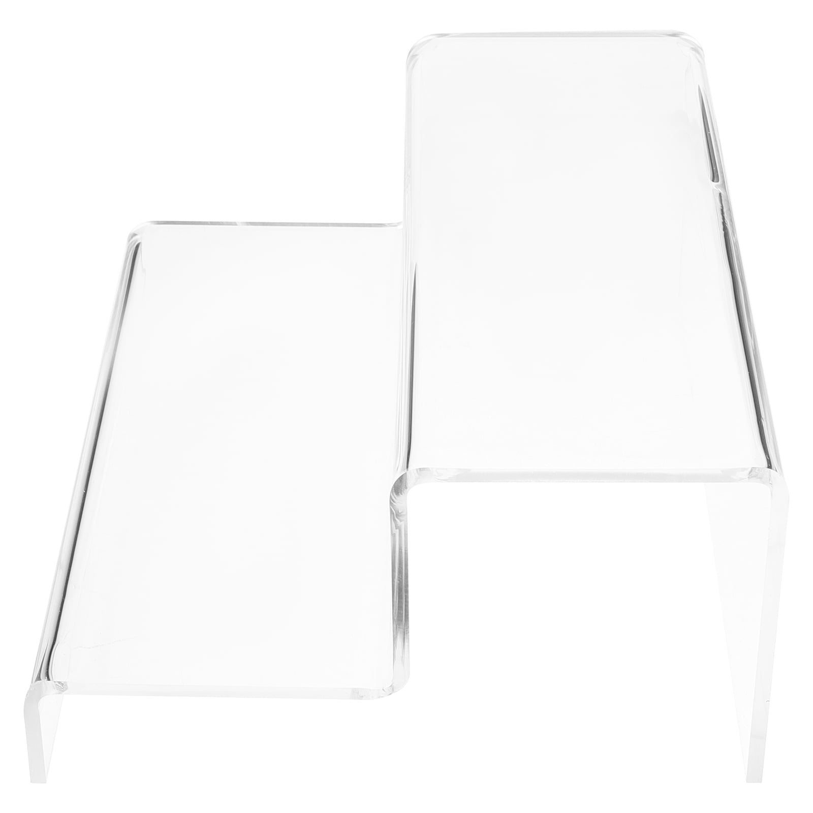 MLINS Transparent Acrylic Display Stand for Decor 2Tier Design ...