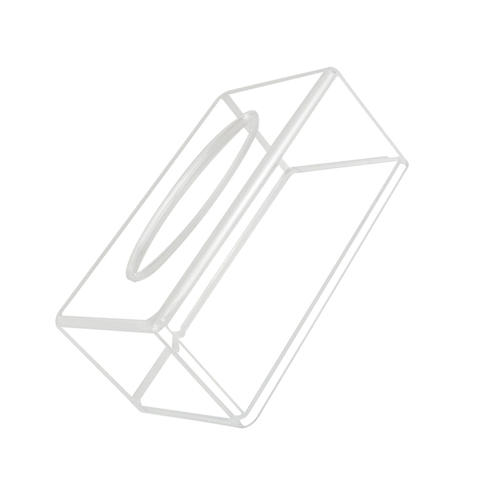 MLINS Transparent Acrylic Tissue Box Paper Extraction Box Room Tissue ...