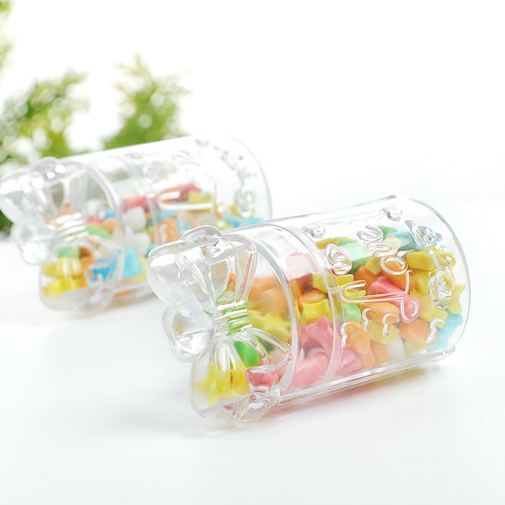 MLINS Transparent Candy Box for Storage Simple Fashion Style Party ...