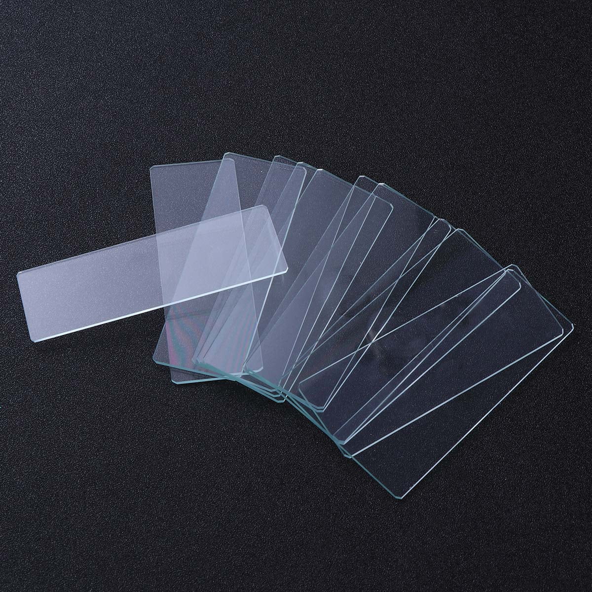 MLINS Transparent Glass Slides Set for Daily Use and Biological Science ...
