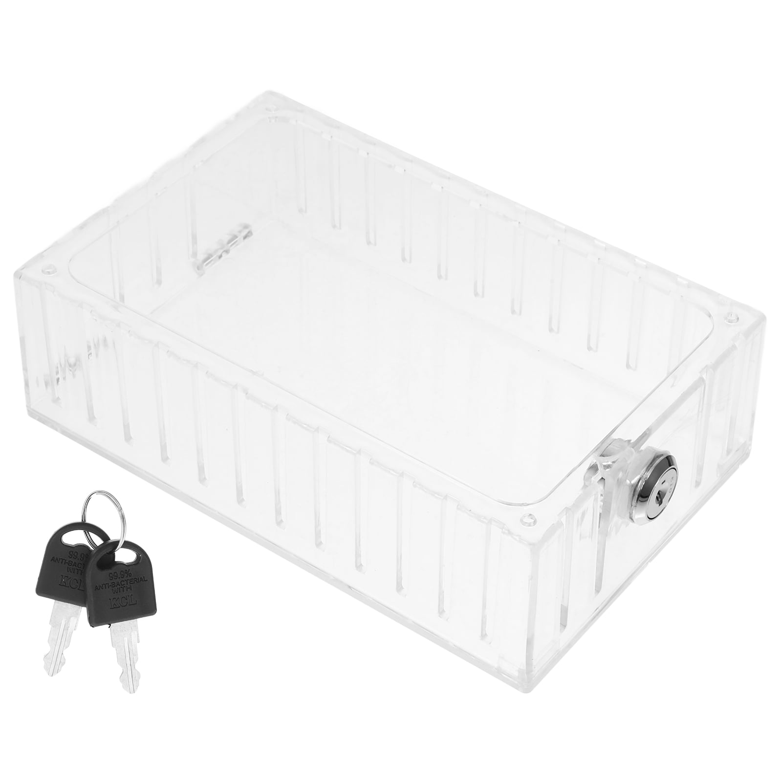 Transparent Locking Thermostat Cover with Key for Wall Mounted Box ...