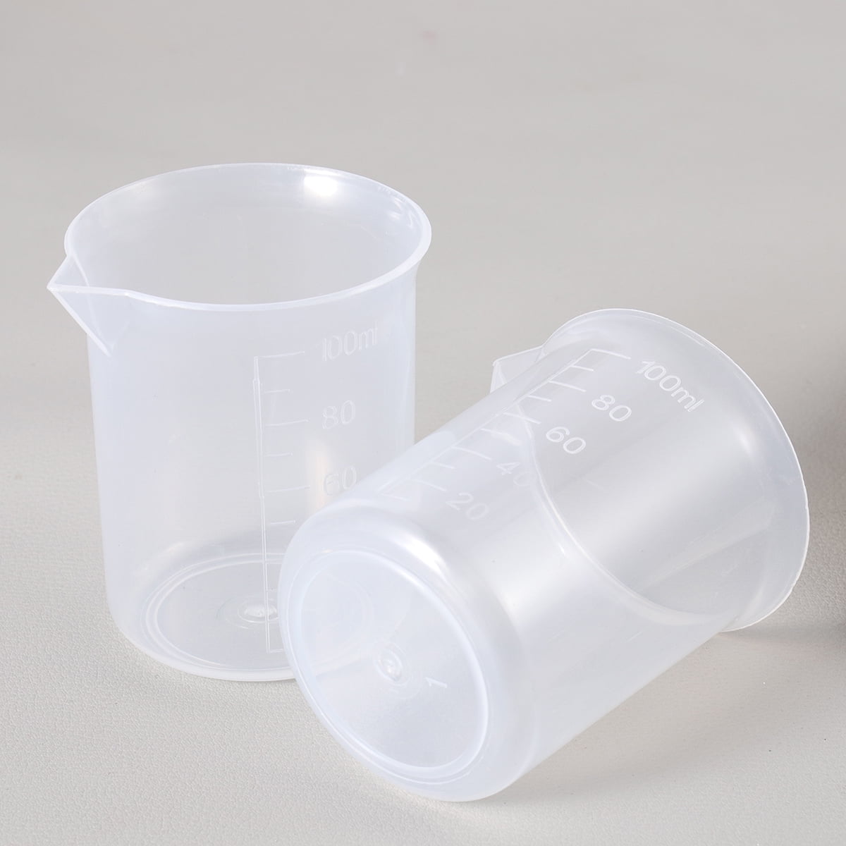 MLINS Transparent PP Plastic Measuring Beaker Liquid Container with ...