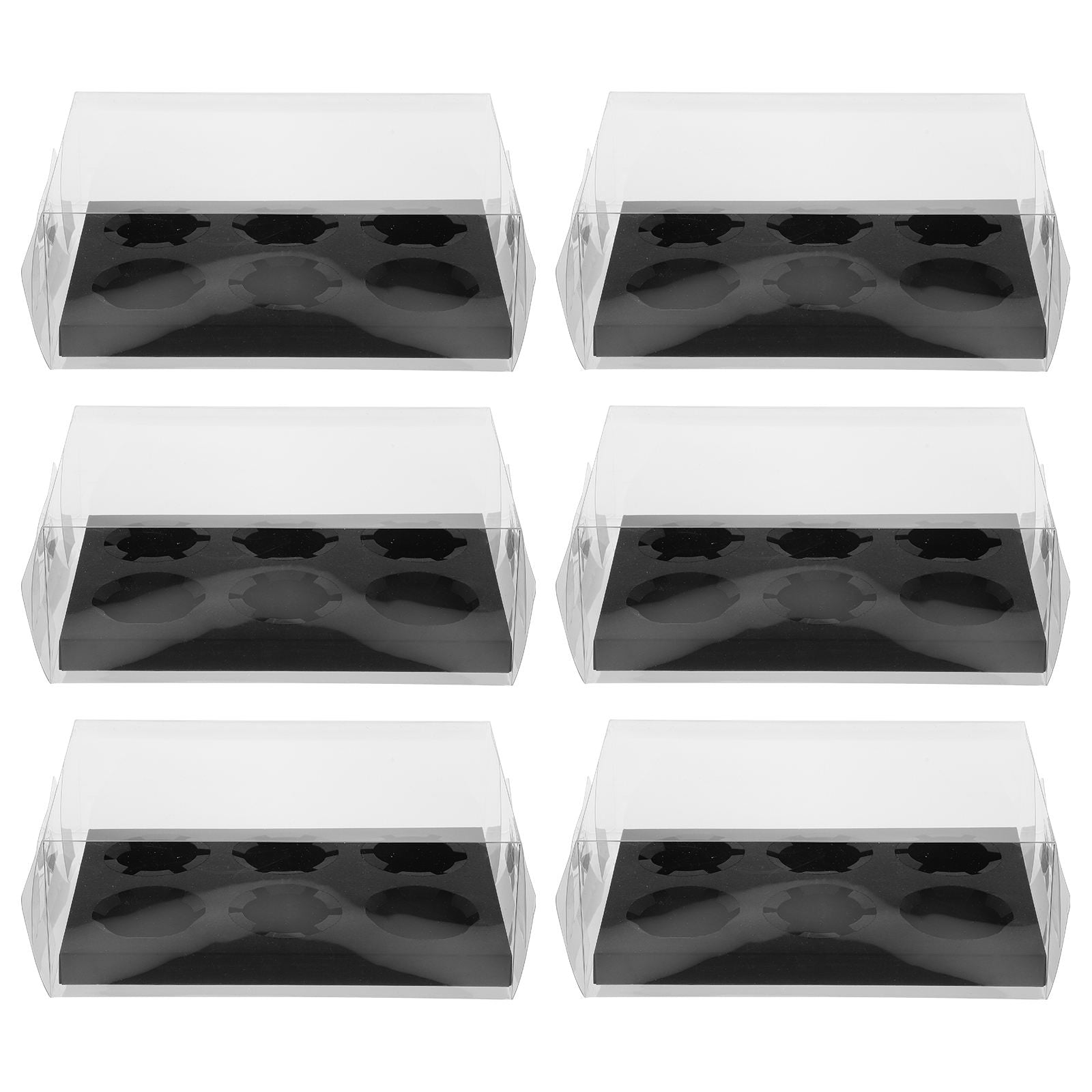 AURARMLET Dessert Cake Boxes Single Layer Black Base for General Users ...