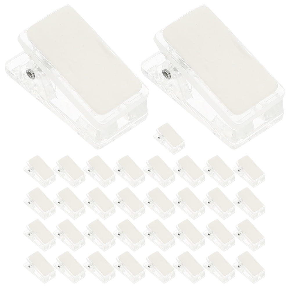MLINS Transparent Spring Clips for Cards and Badges Ideal for DIY ...