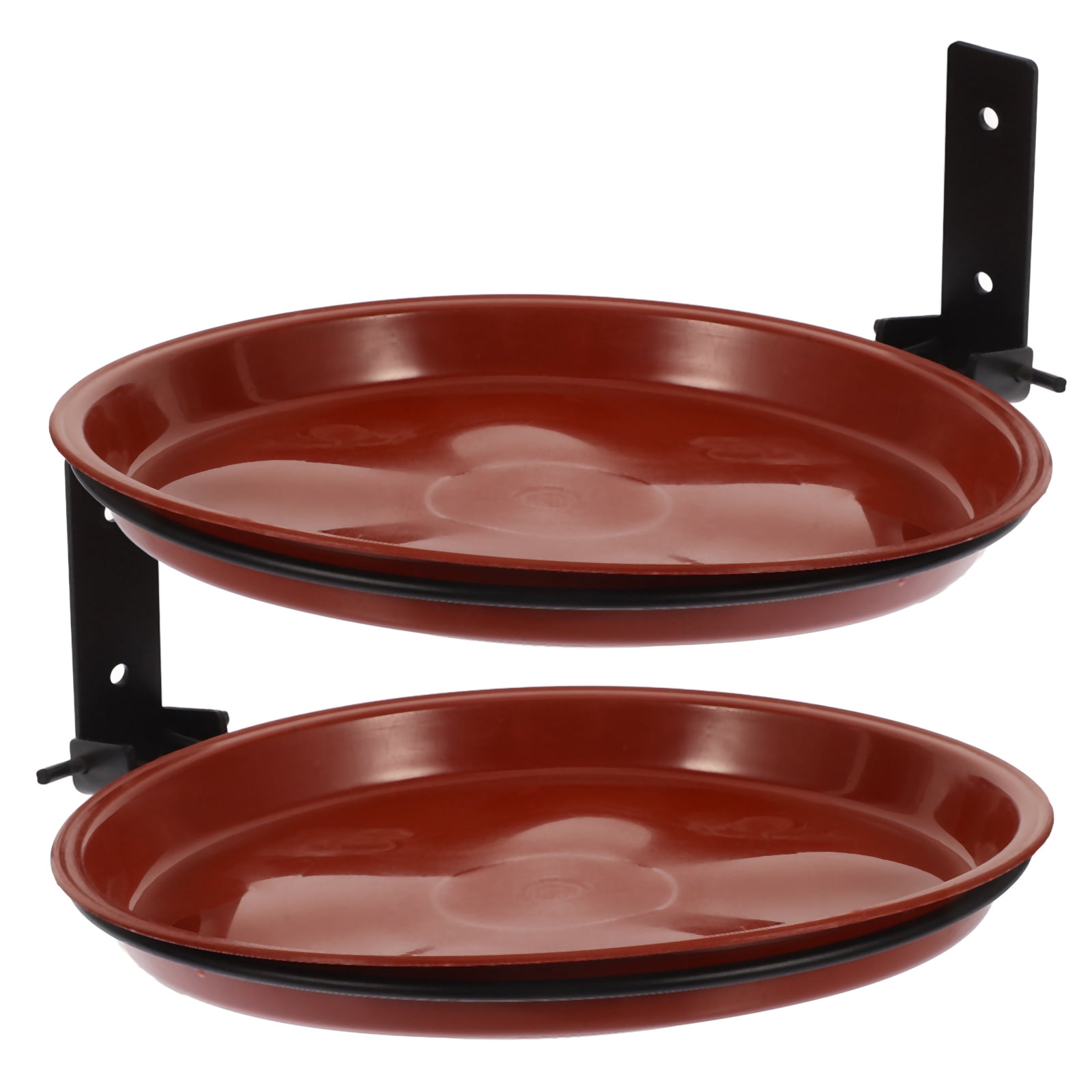 MLINS Tree Mounted Bird Feeding Tray Hummingbird Bird Feeder 2-layers ...