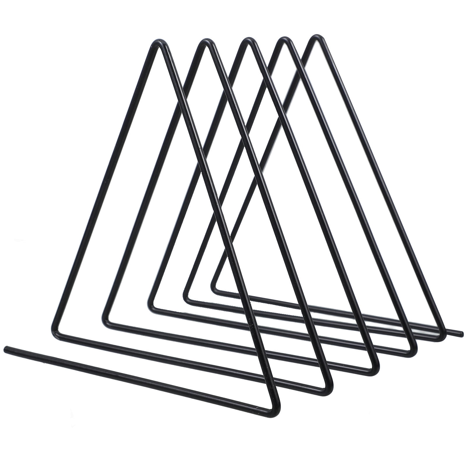 MLINS Triangle File Holder Magazine Holder 4 Slot Desktop File Sorter ...