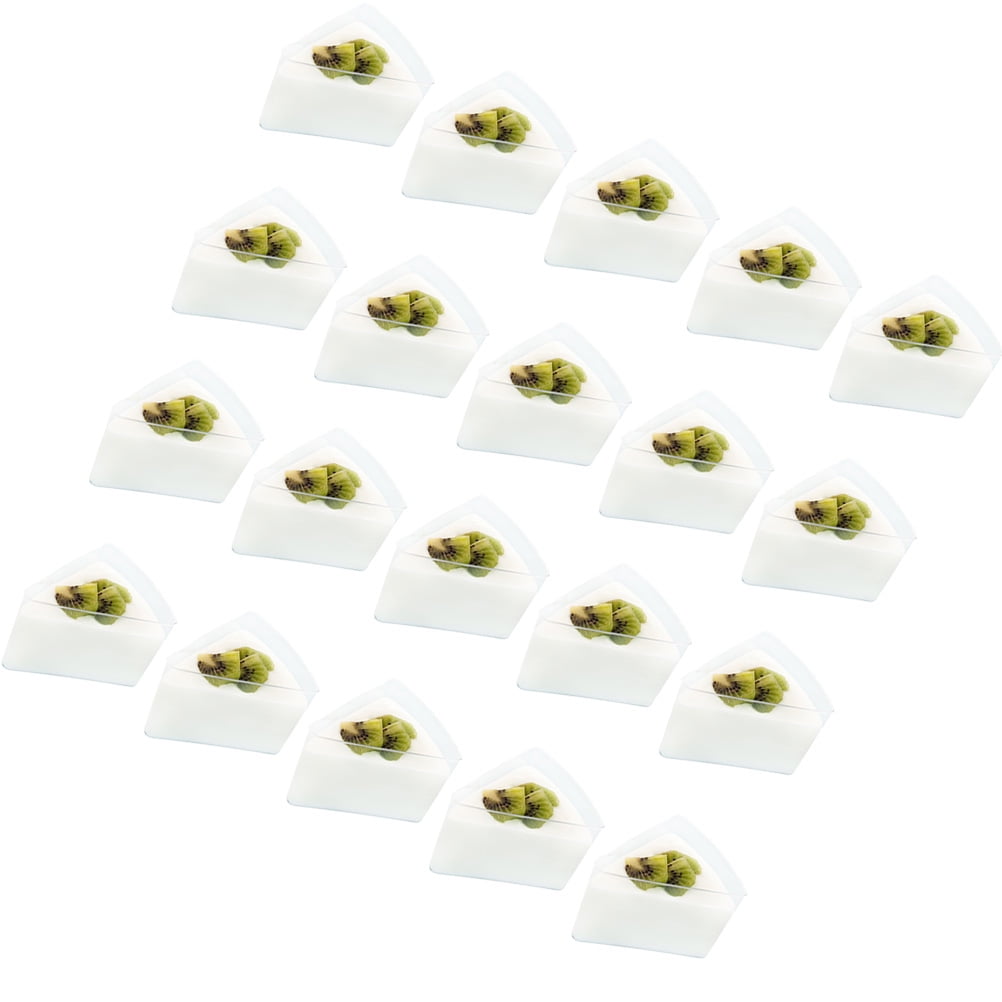 MLINS Triangle Shaped Dessert Cups for Jelly Pudding Yogurt Mousse ...