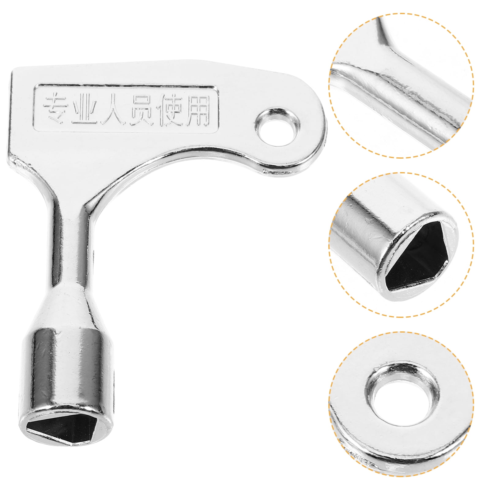 MLINS Triangle Socket Spanner Utility Key Triangular Key for Triangle ...