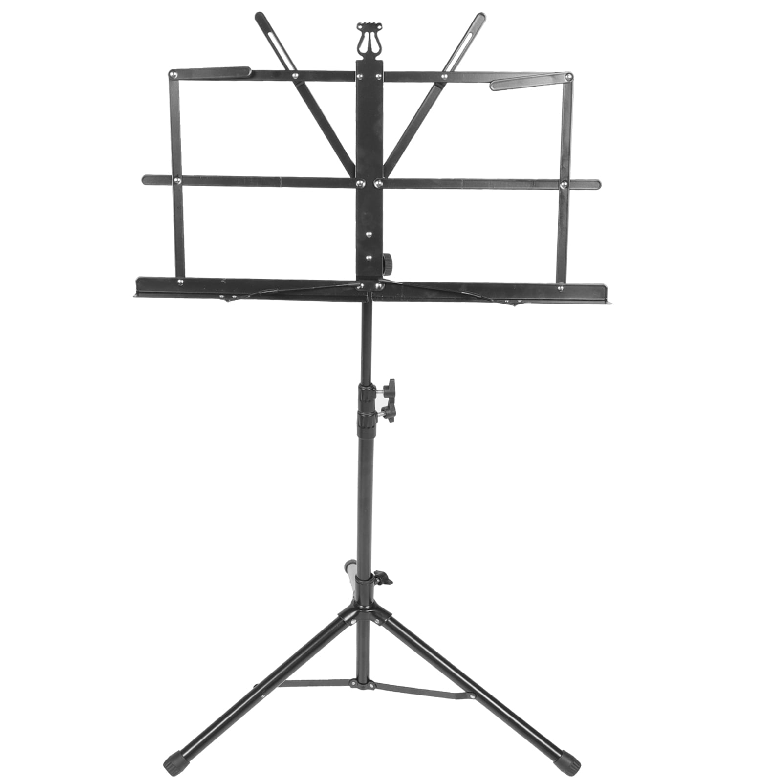 MLINS Tripod Music Stand Students Holder Peak Portable Folding Monitor ...