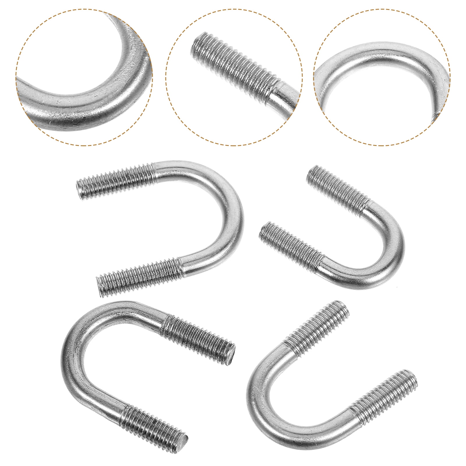 MLINS U Shaped Tubes Bolts U-bolt Heavy Duty with Longer Service Life ...