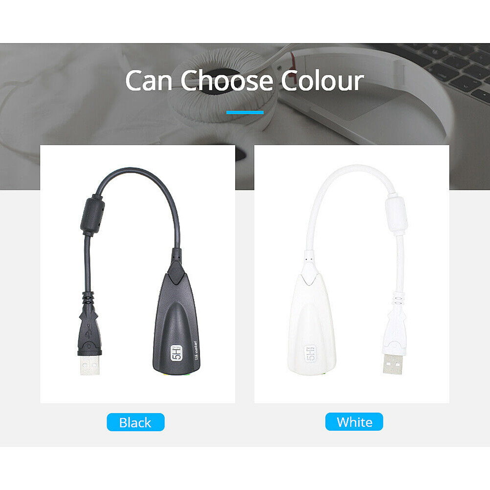 MLINS USB 7.1 External Cable With Sound High Sound Quality Sound Card ...