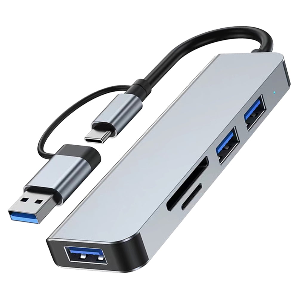 MLINS USB Hub Multi-port USB Port Adapter Multiple USB 3.0/2.0 Adapter ...