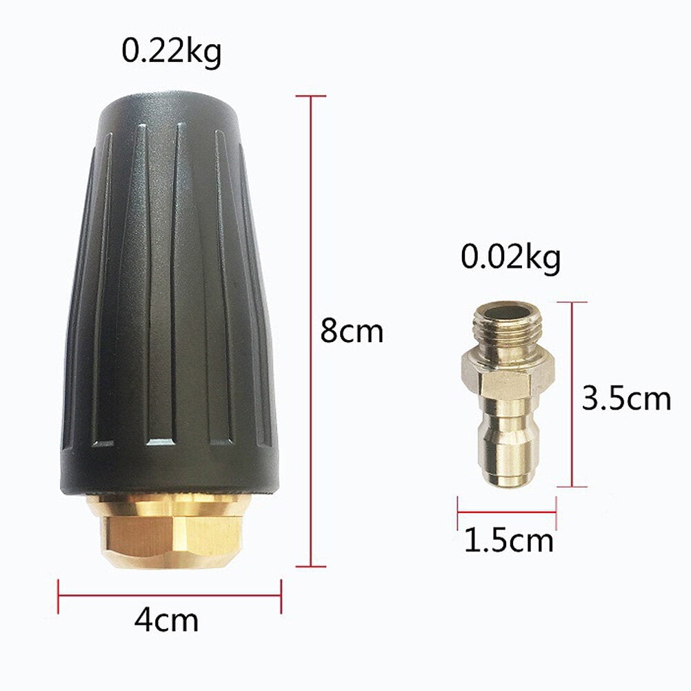 MLINS Ultra High Pressure Water Sprayer Head D021 Hat Quick Insert ...