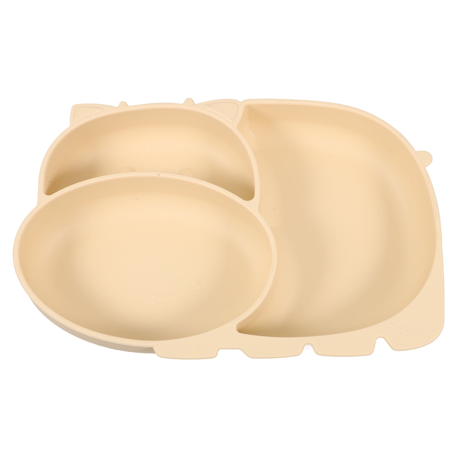 MLINS Unbreakable Divided Plate Kids Dinner Plate Food Serving Plate ...