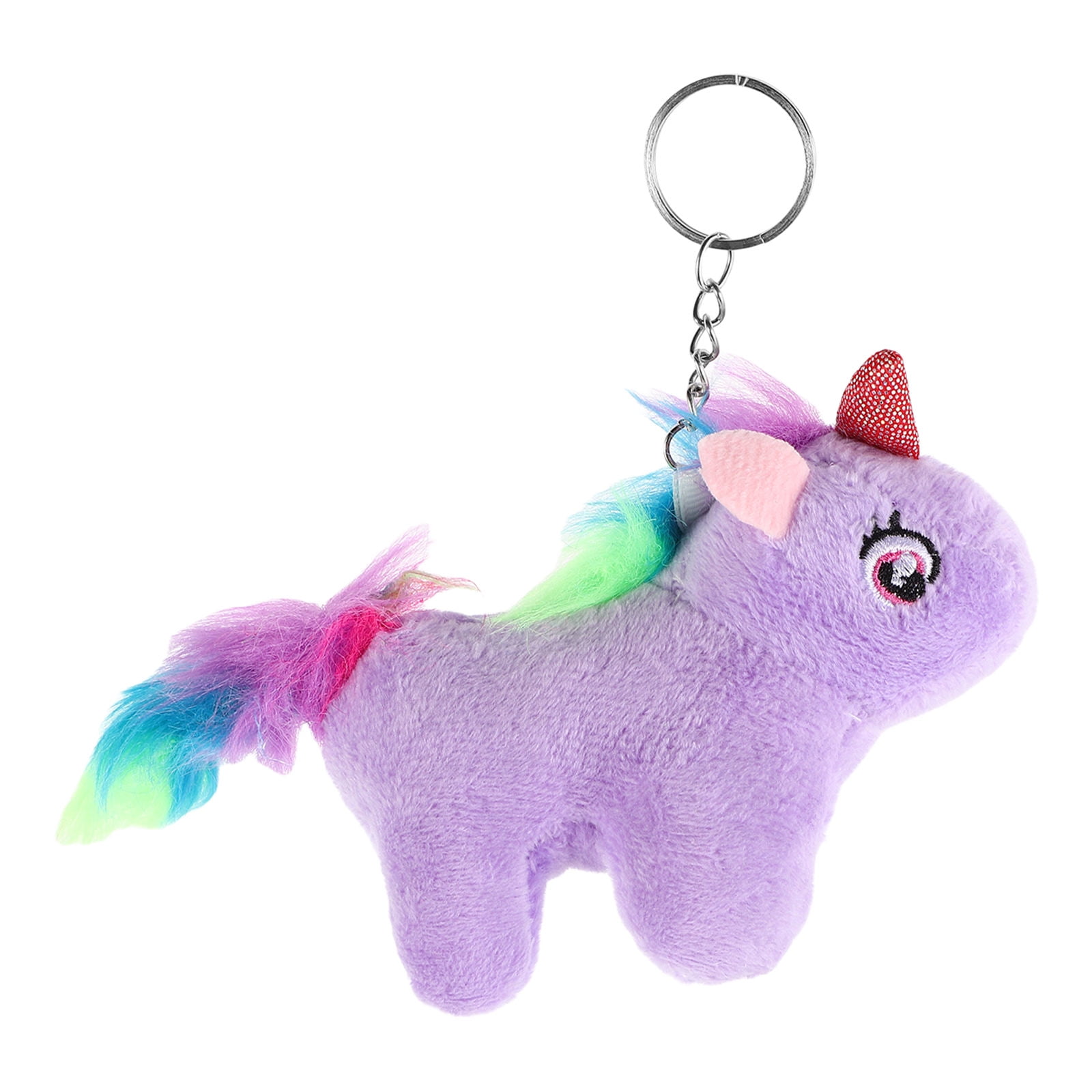 MLINS Unicorn Keychain Plush Toy Pendant For Party Souvenir Cute ...