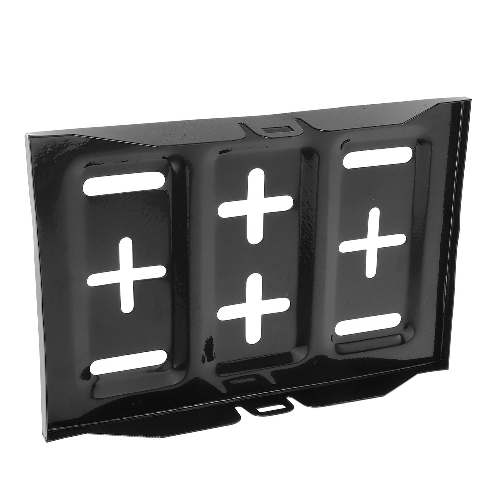 MLINS Universal Battery Tray Car Battery Tray Metal Battery Storage ...
