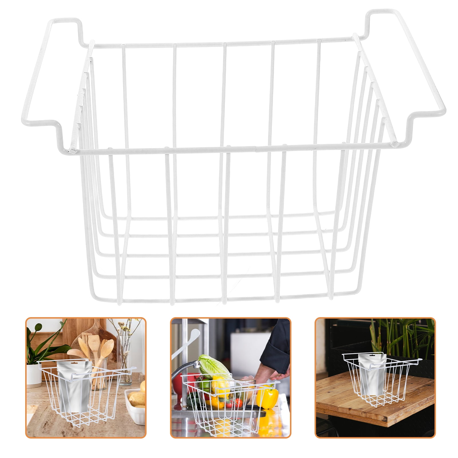 MLINS Universal Freezer Basket for Storage Large Wire Baskets for ...