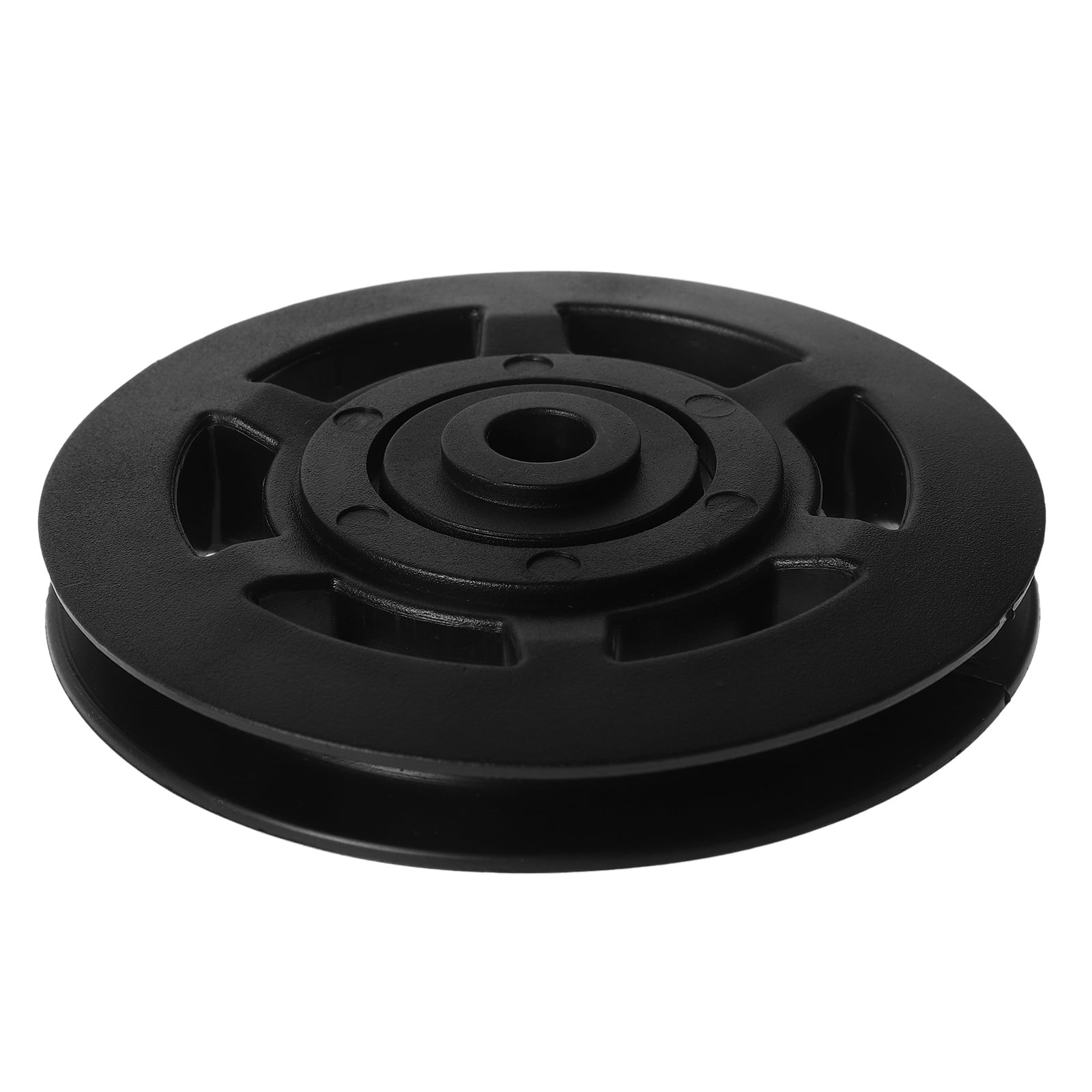 MLINS Universal Gym Equipment Professional Wheel Pulley Fitness Black ...