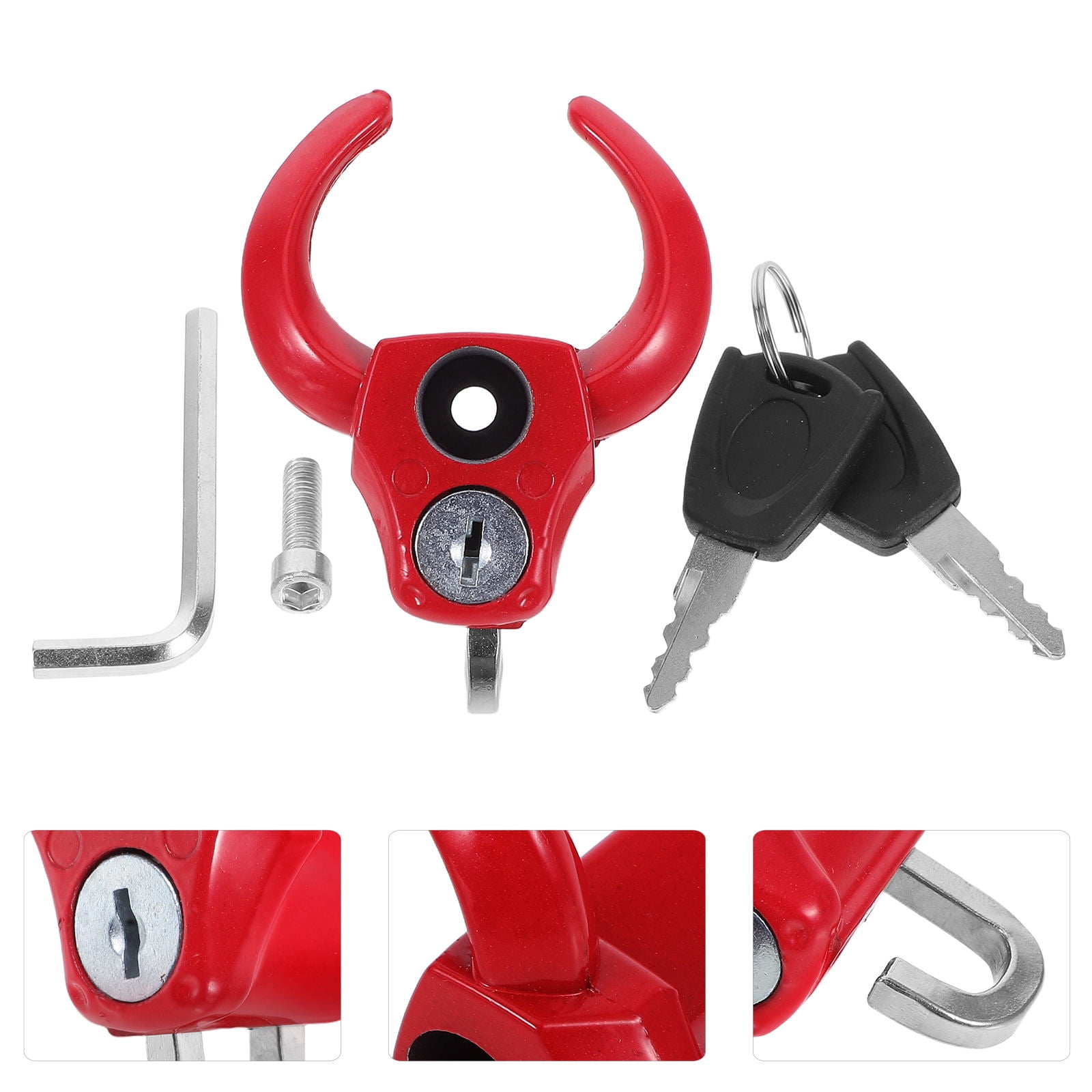MLINS Universal Motorcycle Helmet Hook for Secure Storage Heavy Duty ...