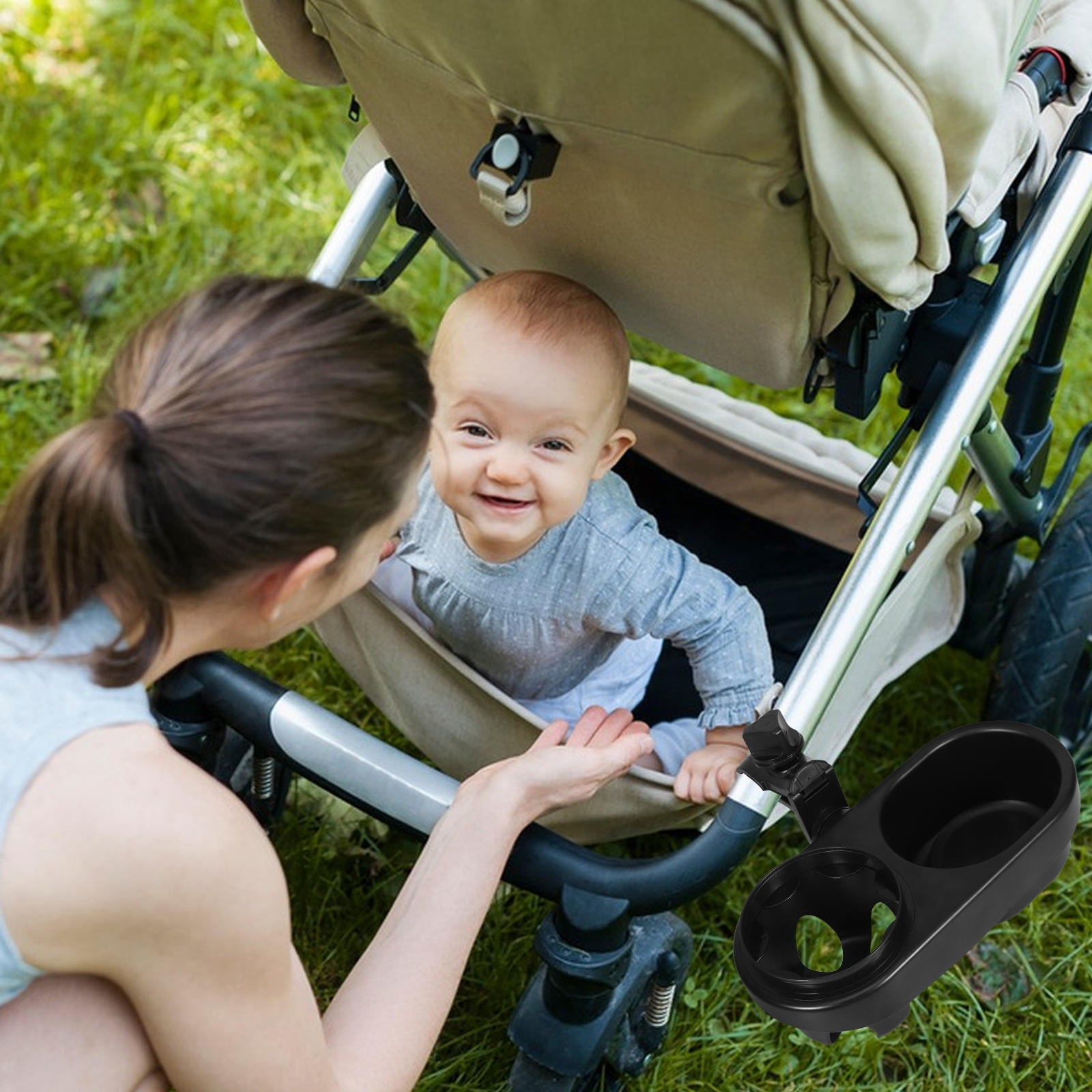 MLINS Universal Stroller Snack Tray Cup Holder Stroller Cup Holder ...