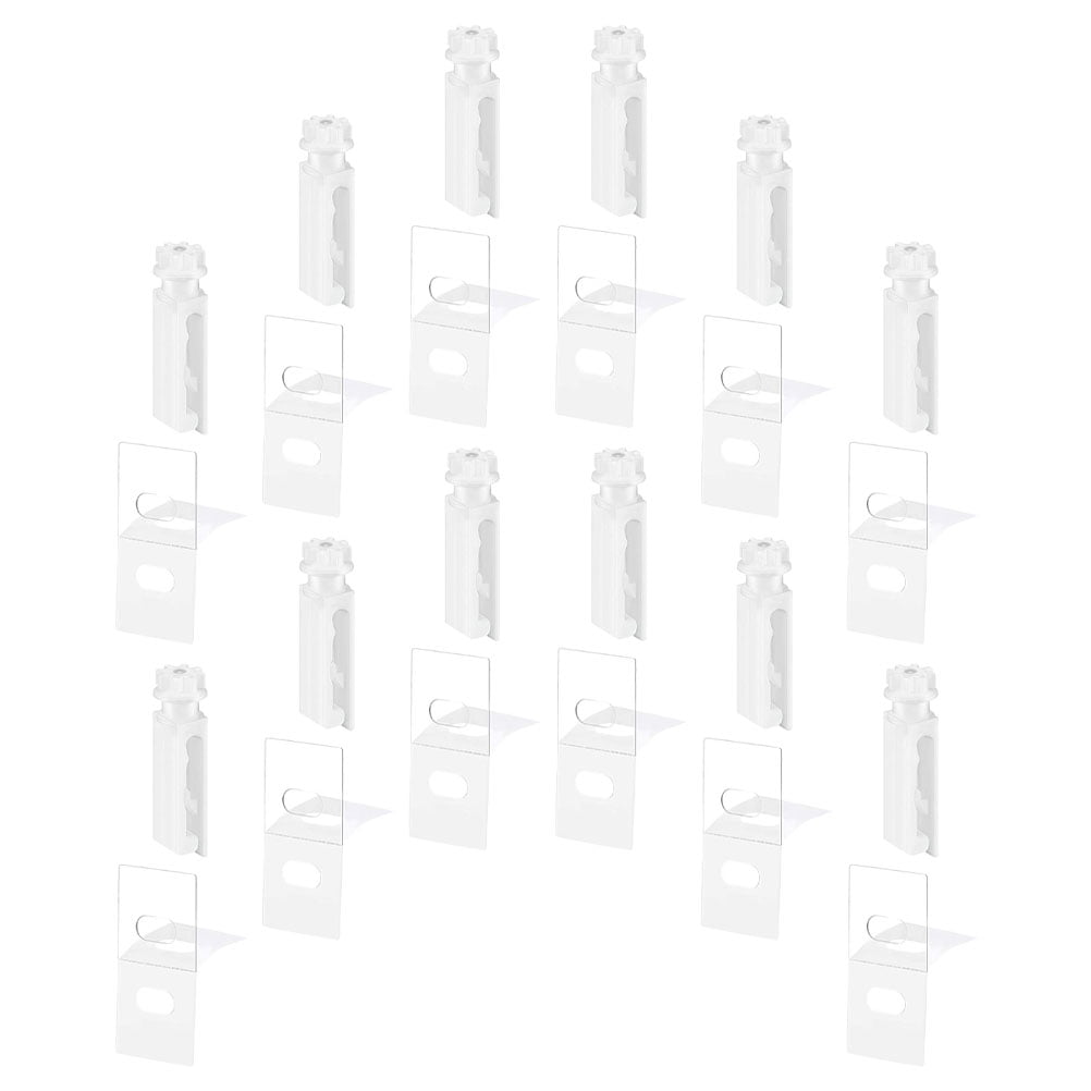 MLINS Vertical Blind Repair Tabs and Stems for PVC Blinds Transparent ...