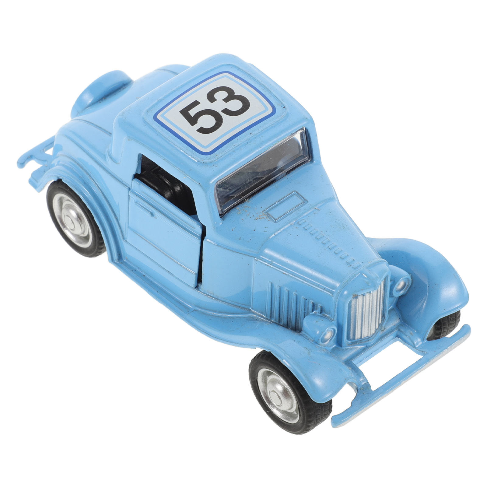 MLINS Vintage Car Statue Decoration Desktop Car Model Retro Style Car ...